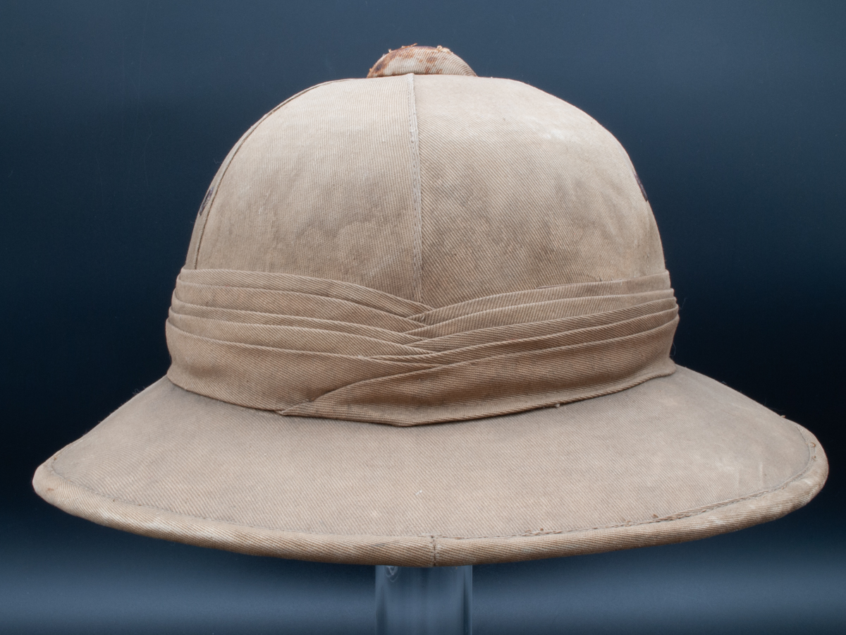 IJN/SNLF Pith Helmet – Steel Helmets of the World Wars