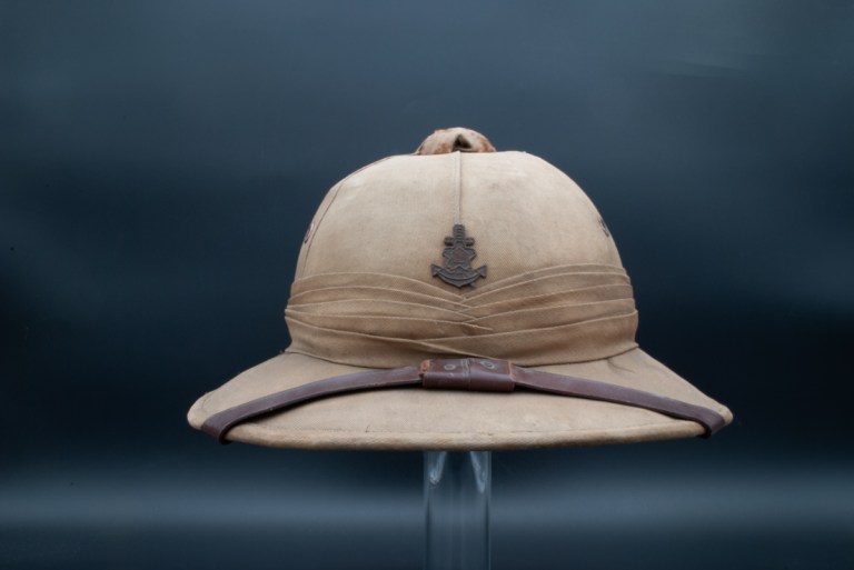 IJN/SNLF Pith Helmet – Steel Helmets of the World Wars